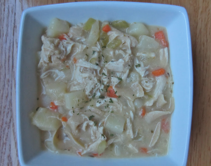 Little Mommy, Big Appetite: Light Creamy Chicken Noodle Soup