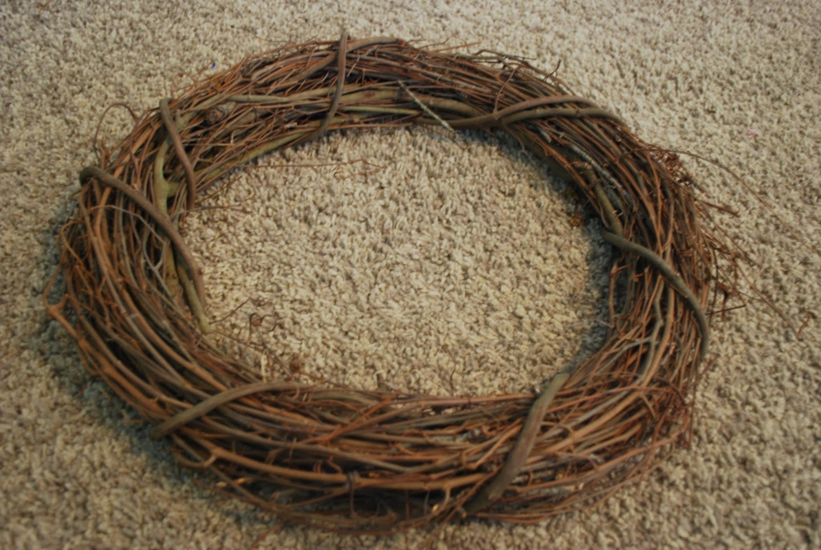 Made by Mags: Picture Frame Wreath