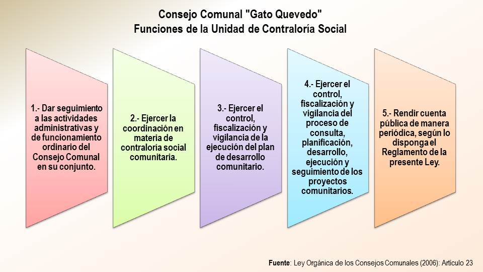 ESTRUCTURA Y FUNCIONAMIENTO DE LOS CONSEJOS COMUNALES