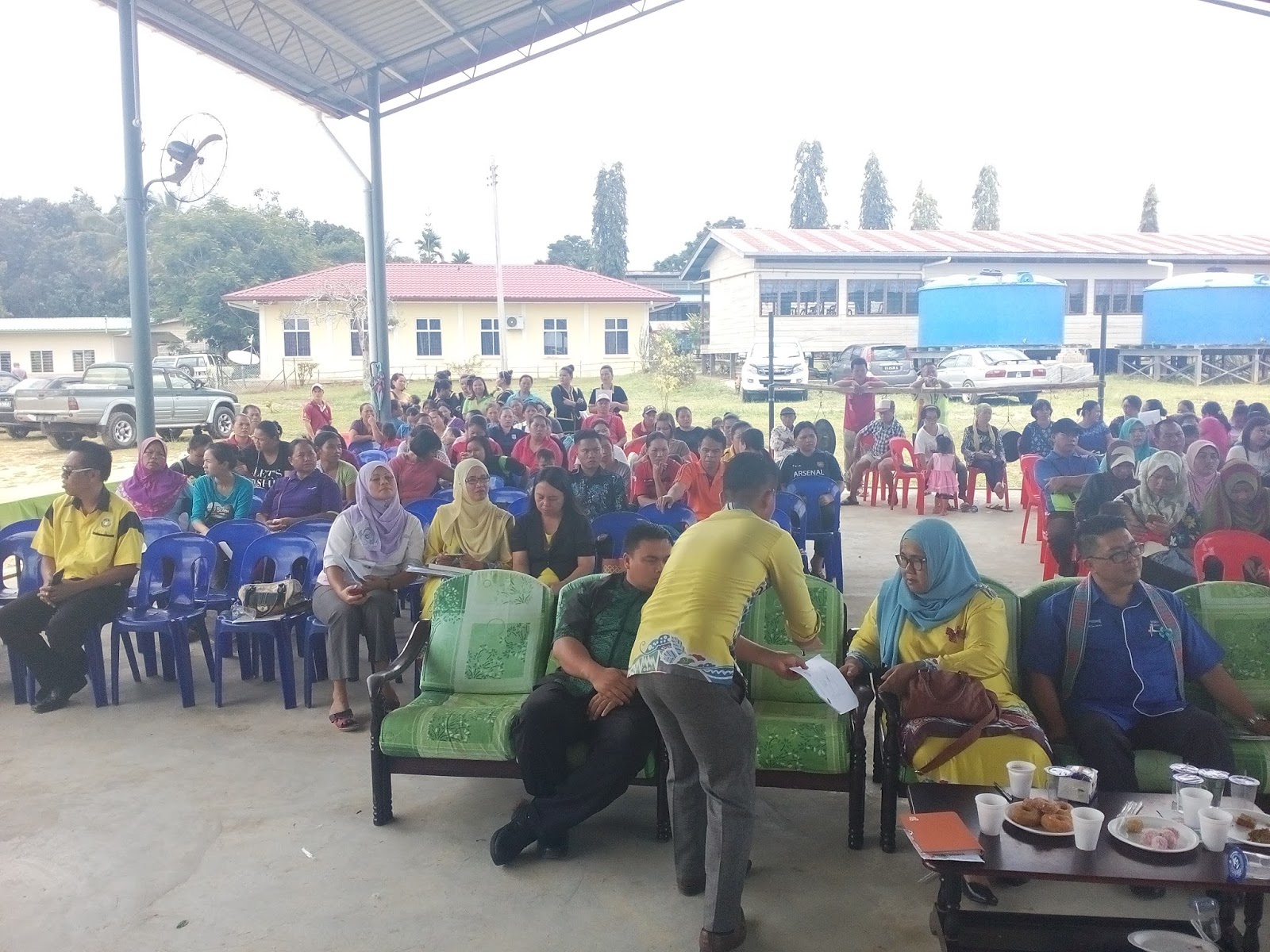 KAMPUNG TONOBON BARU, KENINGAU, SABAH: PERASMIAN DEWAN TERBUKA SEKOLAH ...