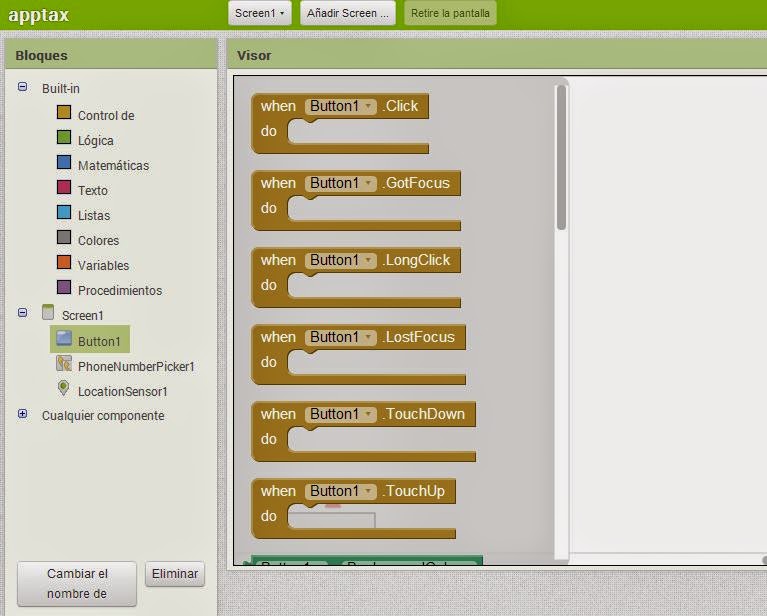 El apasionante mundo del AppInventor