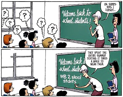 Paper Rater: Texting vs. Writing