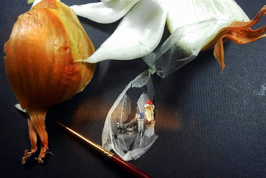 Mail2Day: Stunning Paintings on Micro Objects by Hasan Kale (29 pics)