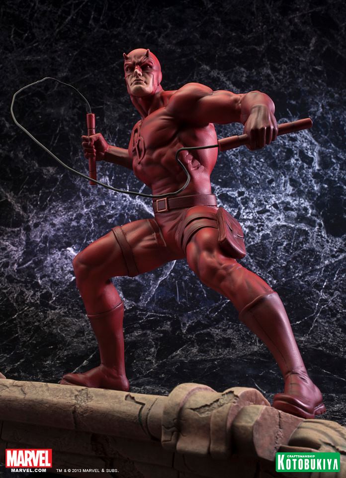 That Figures: NEWS: Kotobukiya's Daredevil Fine Art Statue