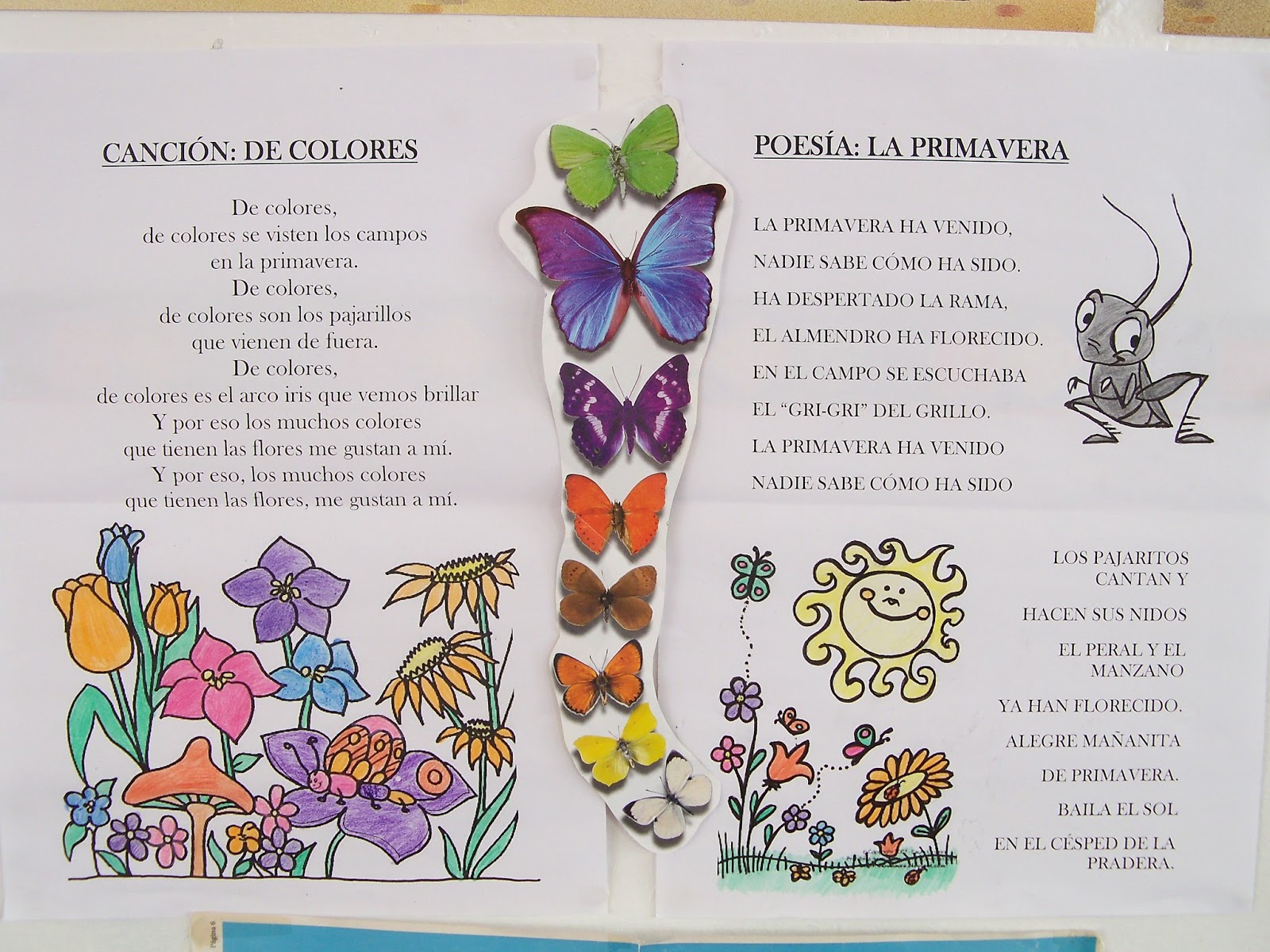 La magia de enseñar con sonrisas: ¡¡La primavera ha venido nadie sabe ...