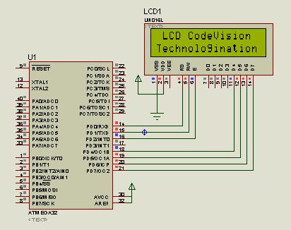 Technologination: Tutorial LCD Display with AVR GCC, Bascom AVR, and CodeVision