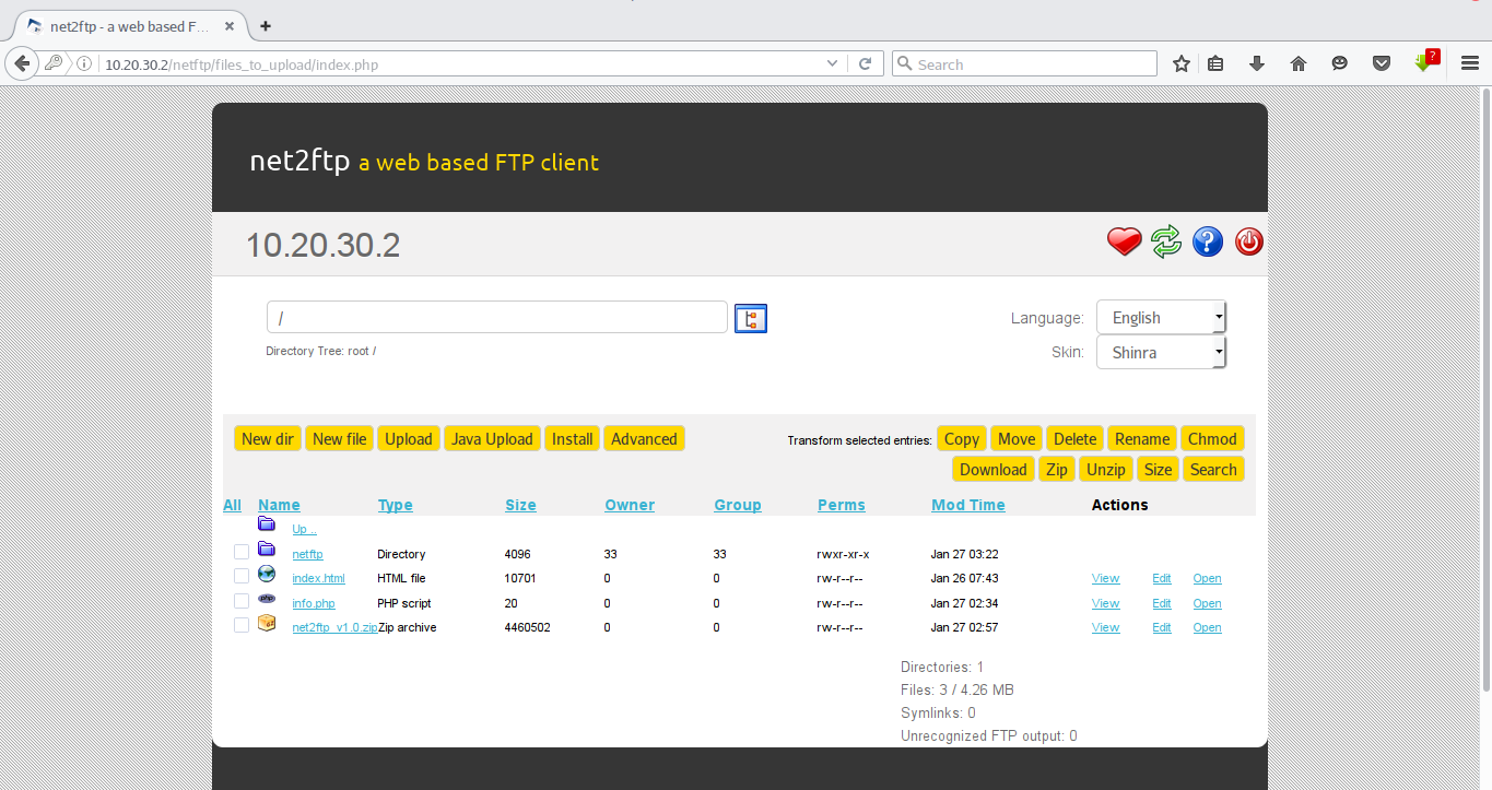 Konfigurasi FTP Dengan Web Based net2ftp - Rizky Aji || Zona Opensource