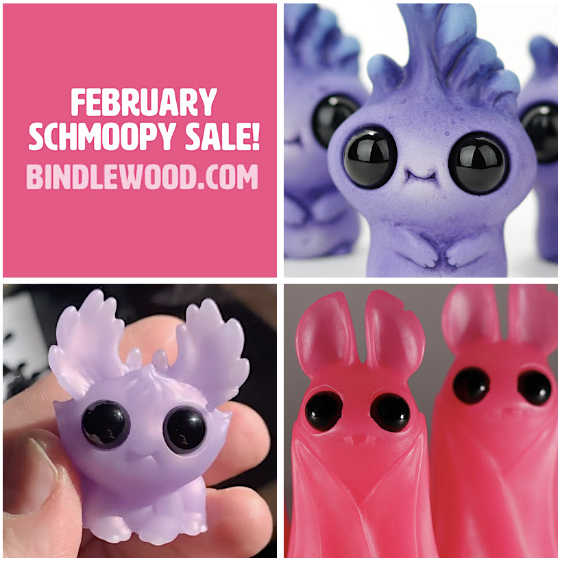 February Schmoopy Sale on Bindlewood to Start Your 2021 With! (Feb 6-Drops)