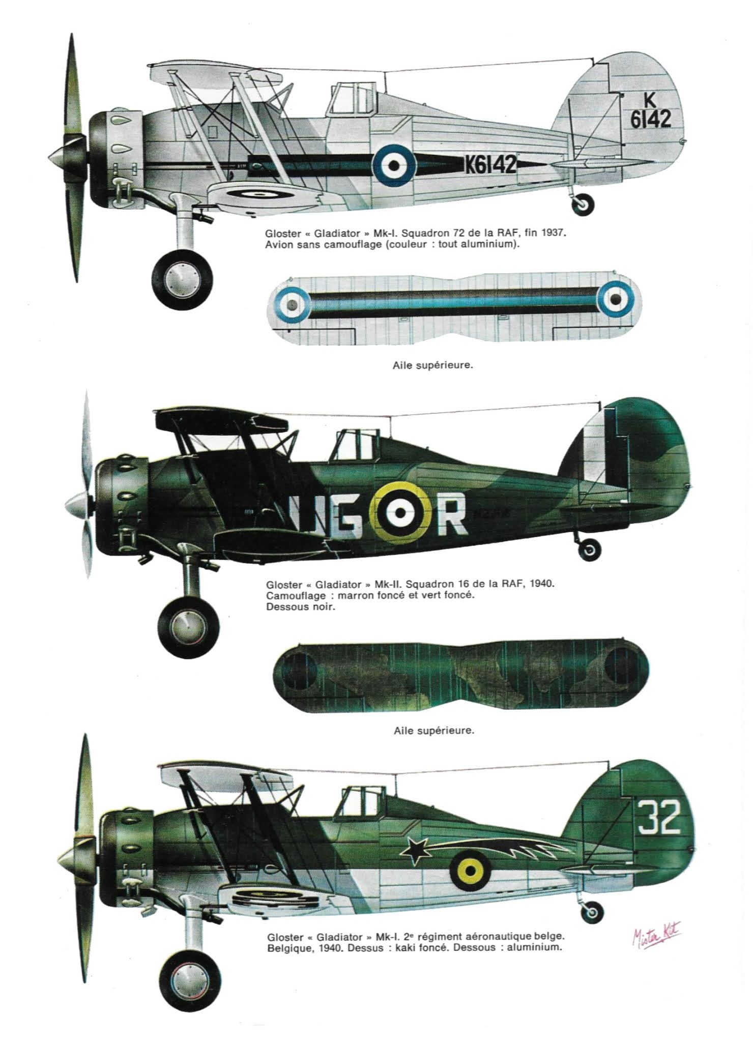 Gloster SS.37. Mk.1. Gladiator.