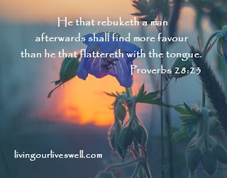 Living Our Lives Well: Proverbs 28 Scripture Pictures