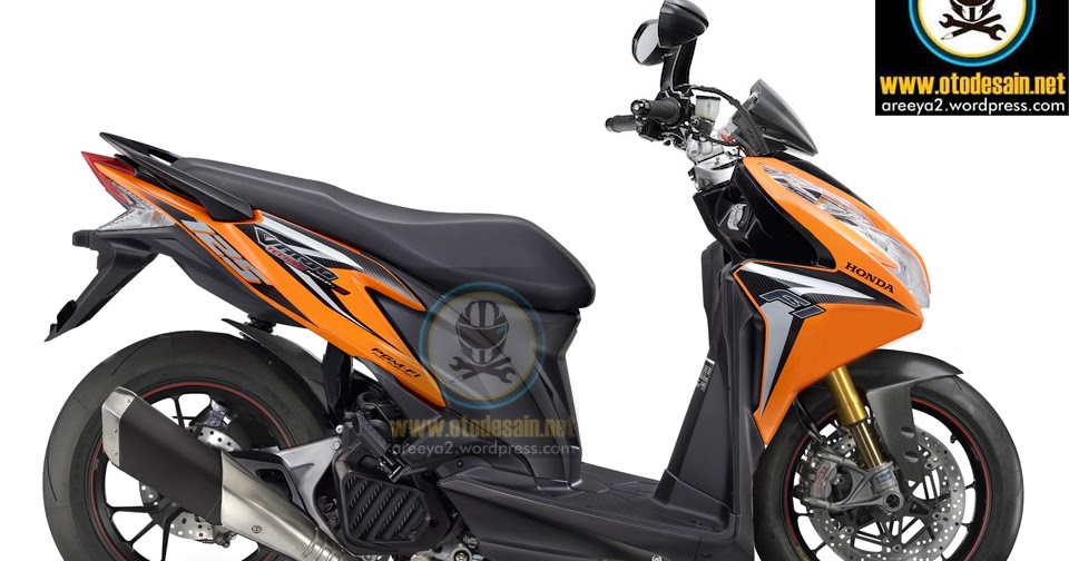 Honda click/vario 125i modified fatty wheels/ wide rims - Modif Keren