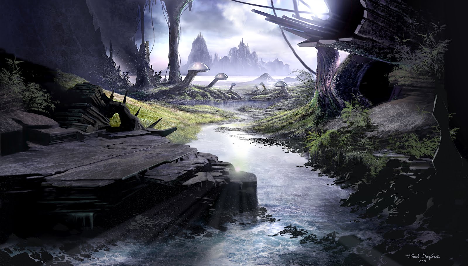 Art of Mark Sanford: Future Jungle