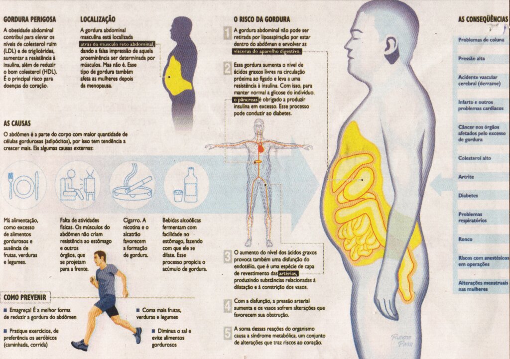 SAÚDE.COM: CUIDADOS COM A GORDURA ABDOMINAL