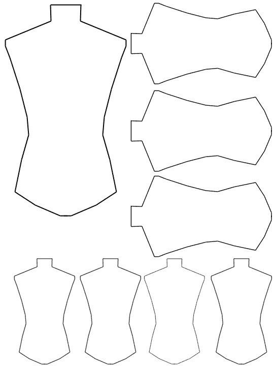 Torso's Templates. | Oh My Fiesta For Ladies!