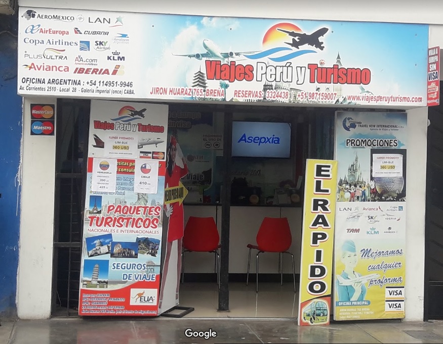 Mundo Viajes Perú en Breña - Lima - Lima