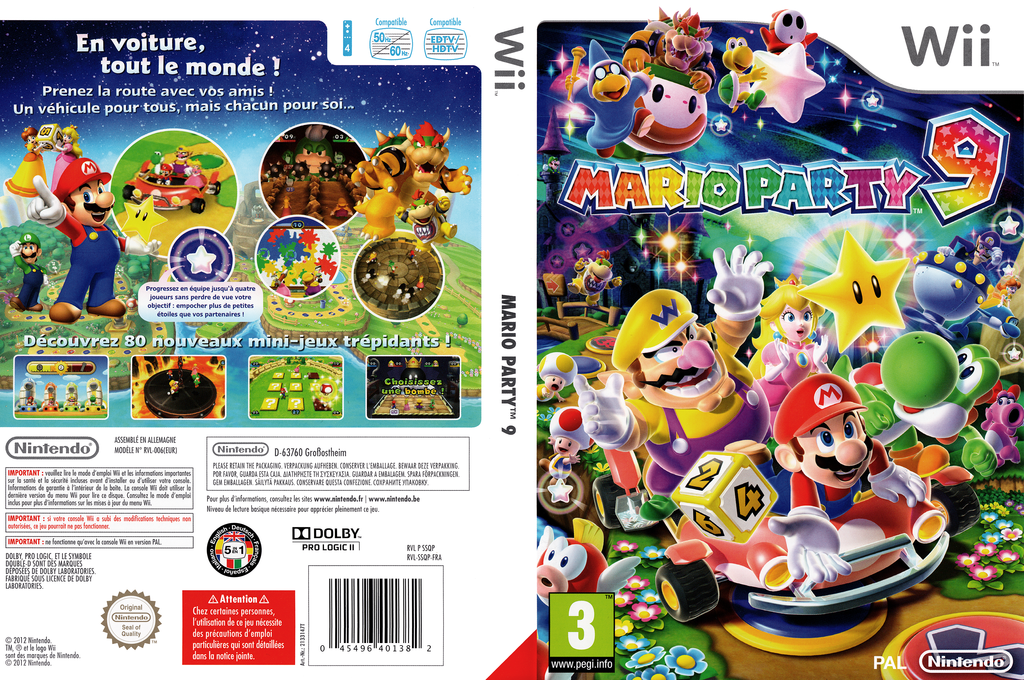 WiiBirth: Mario Party 8, 9 e Wii Party