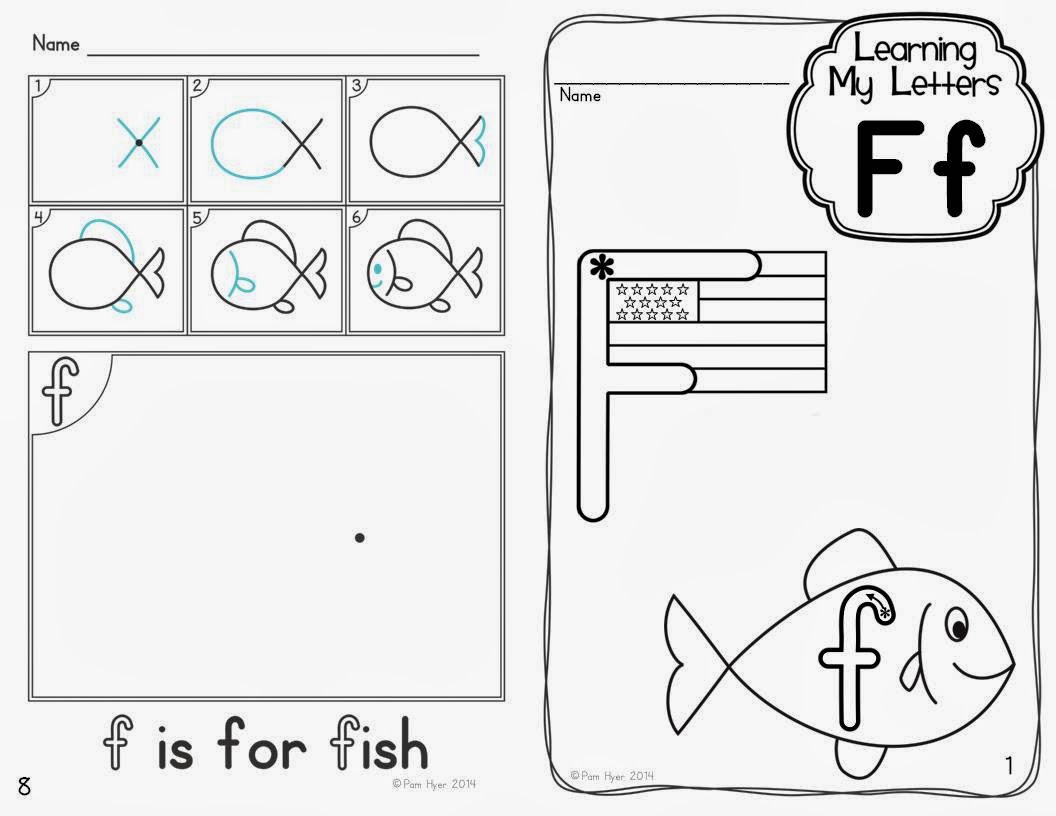 Pam Hyer: Teaching the Alphabet - Learning My Letters: Ff