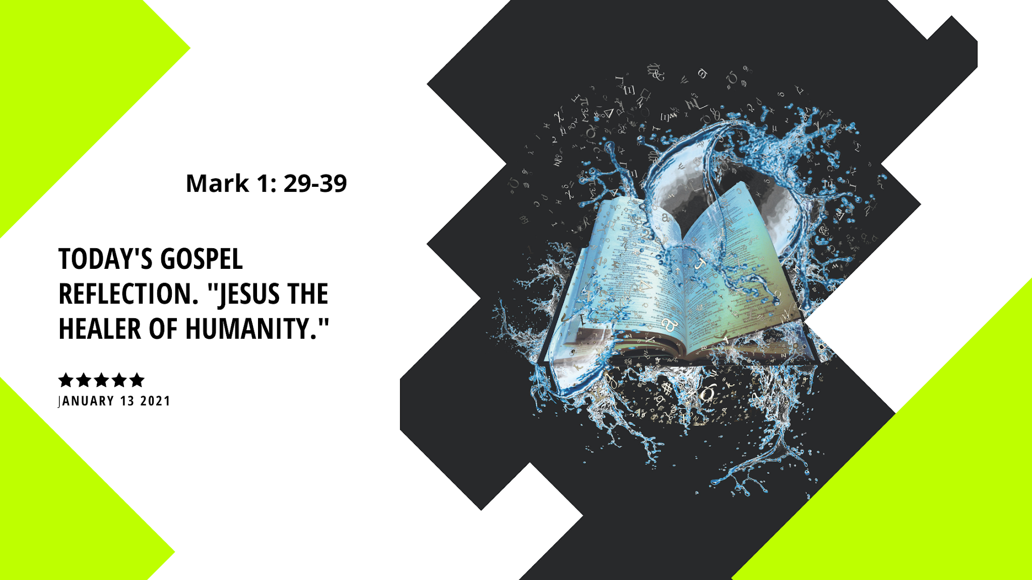 Reflection On Mark 1 29 39 Jesus Restores Everything Reflection On Mark 1 29 39 Jesus Restores Everything