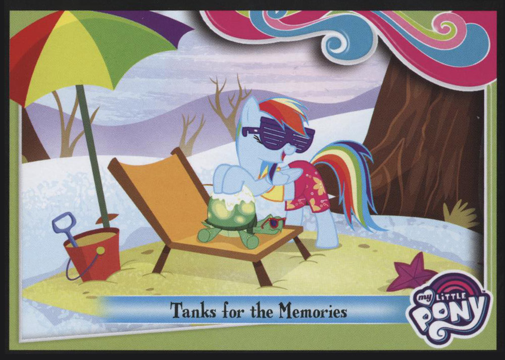 My Little Pony Tanks for the Memories Series 4 Trading Card | MLP Merch