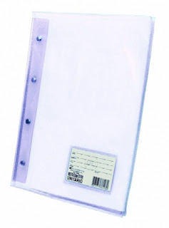 pasta catalogo transparente com 10 plásticos 7,30 | Papelaria do Higino