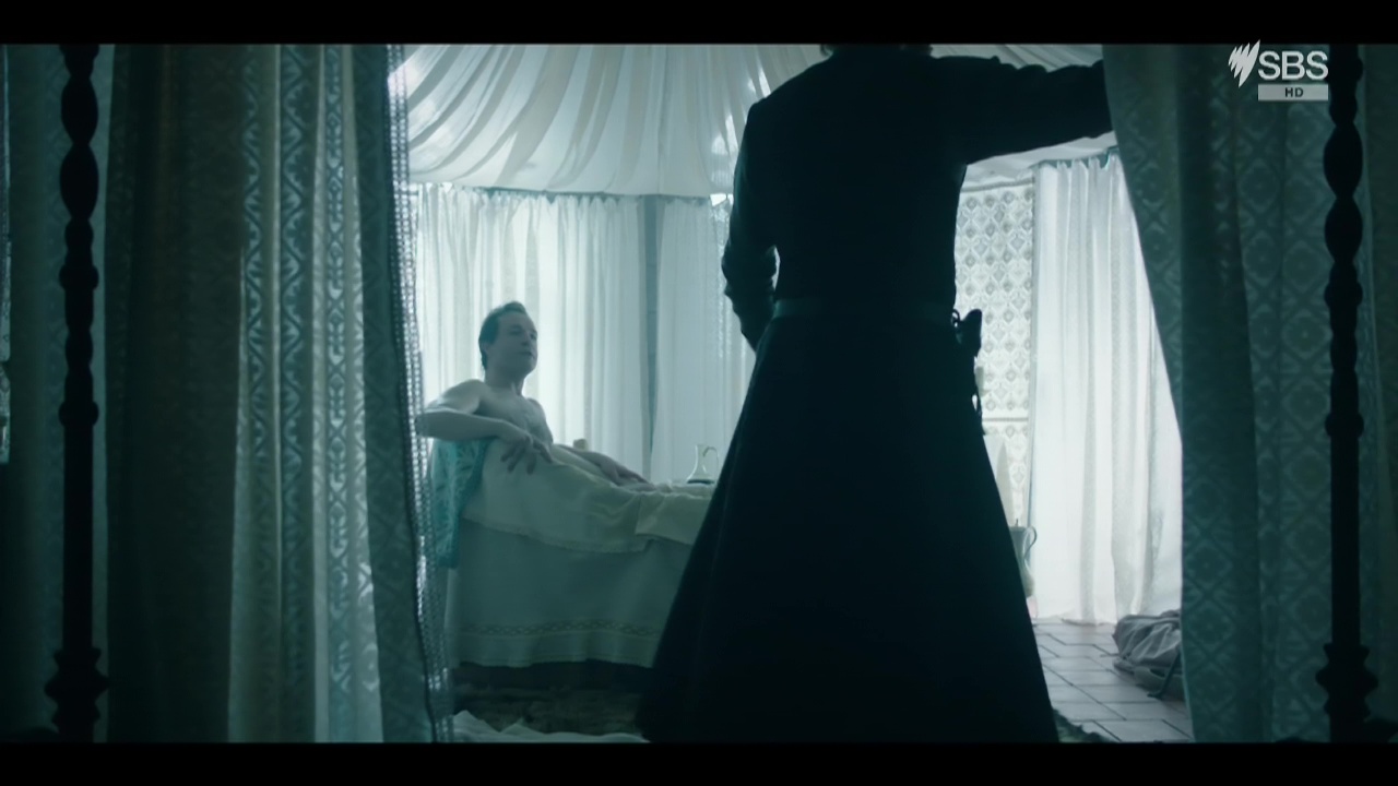 ausCAPS: Stephen Fewell shirtless in Knightfall 2-03 "Faith"