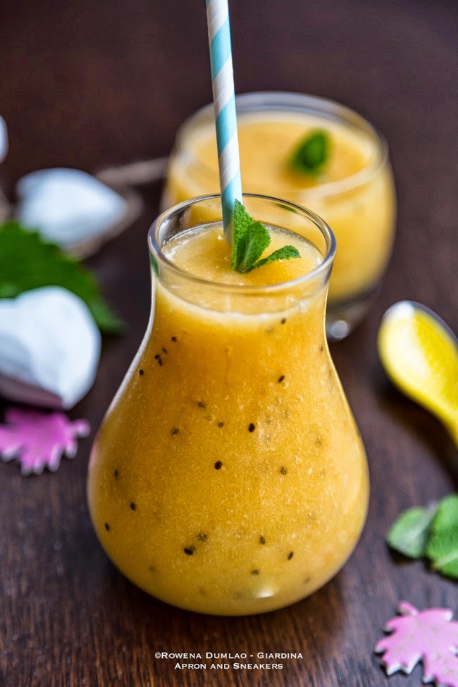 Green Mango & Yellow Kiwi Shake, A Handshake to Natural Vitamin C!