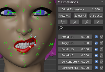 Diffeomorphic: Rigging Section