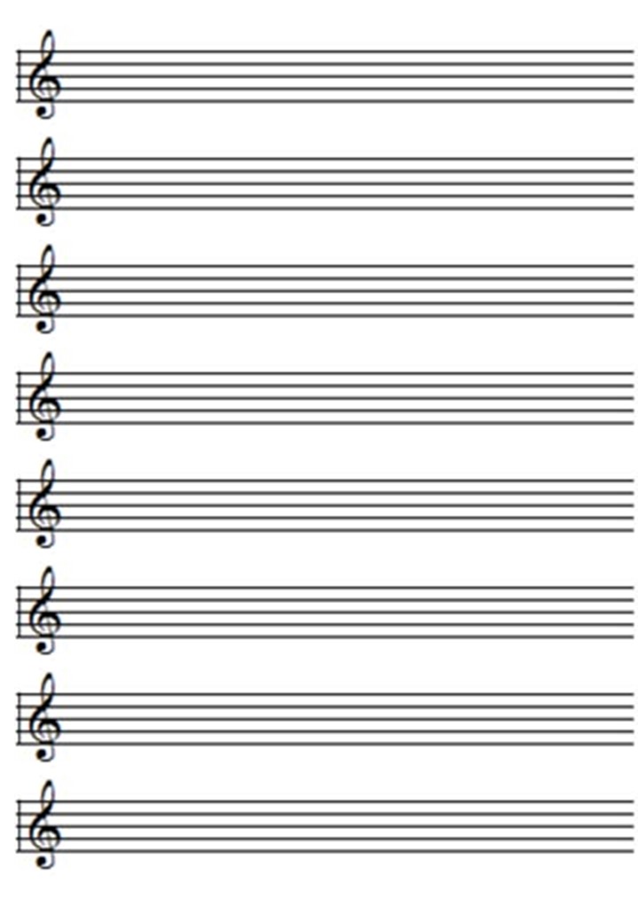 Download / Muat Turun Lembaran Baluk Muzik Kosong Bagi Kegunaan Tugasan ...