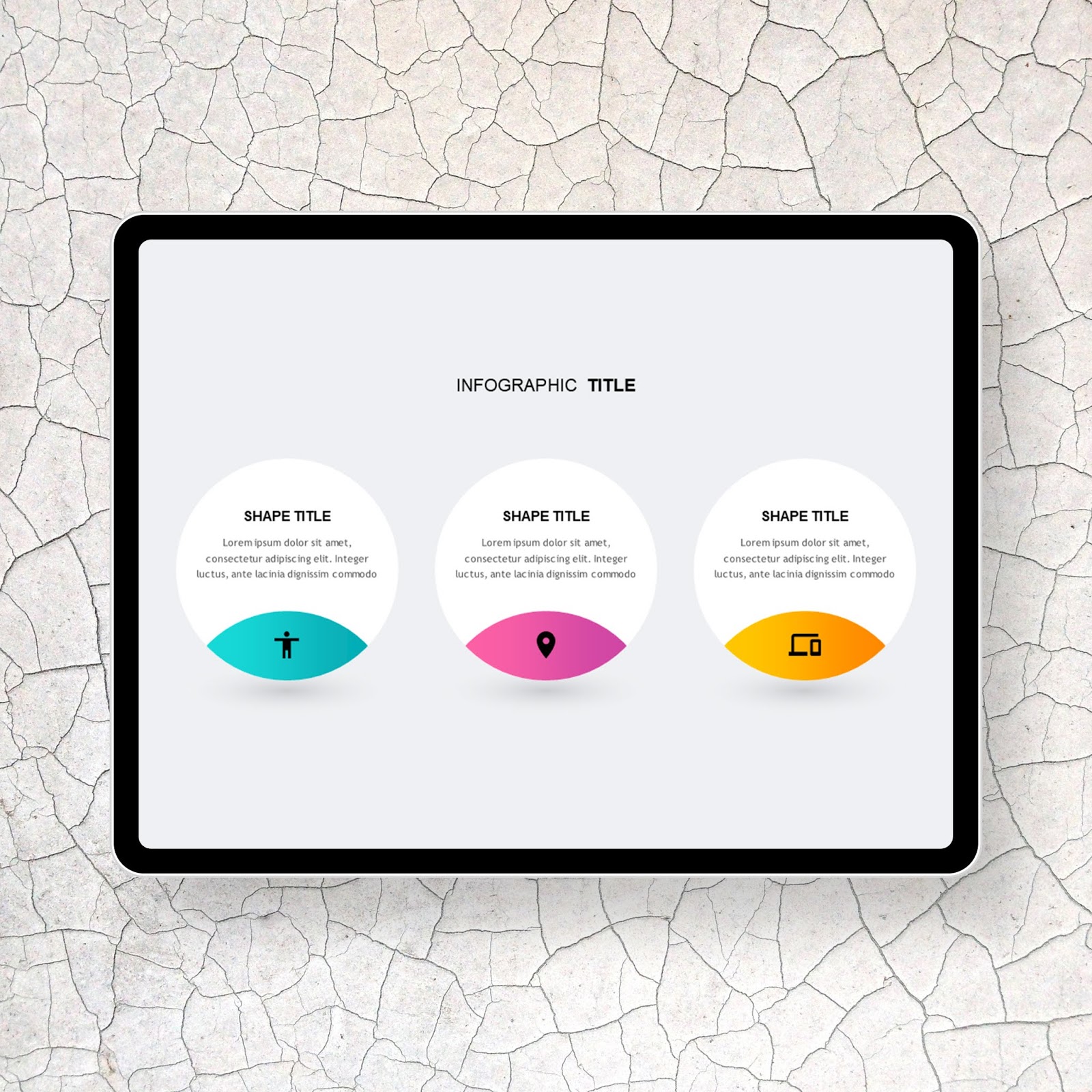 Circle Bottom Icon PowerPoint Templates - PowerPoint Free