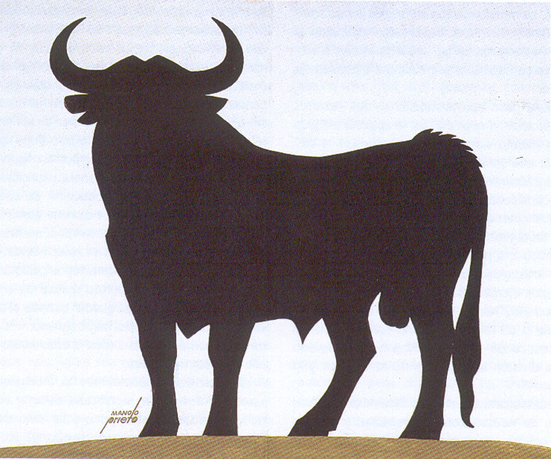 MUSEO DE LOS PASILLOS.: DISEÑO GRÁFICO. TORO DE OSBORNE.Manolo Prieto.