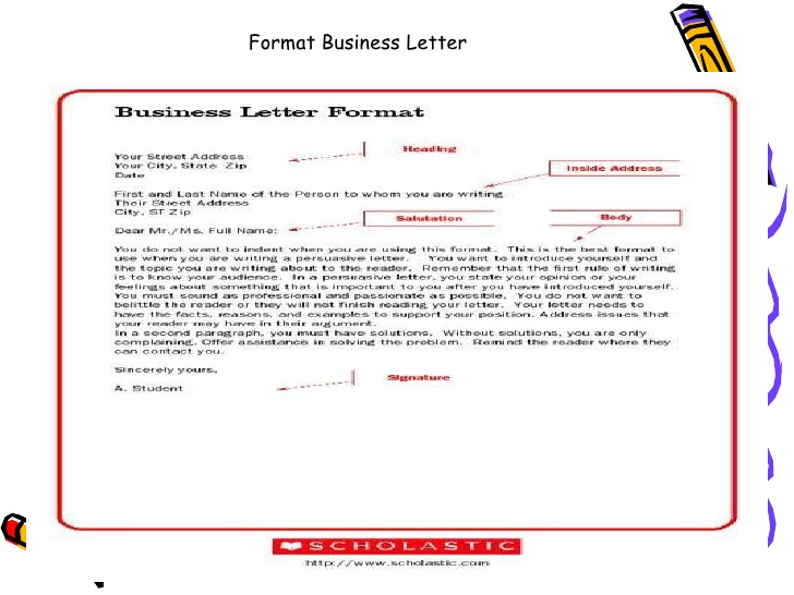 Business Letter Format For Class 10 - Birthday Letter