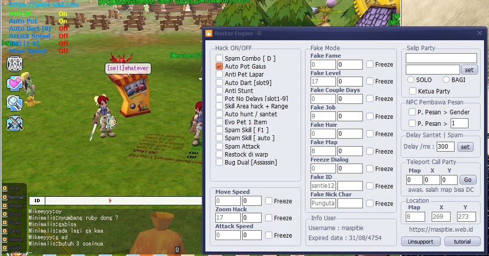 CHEAT SEAL ONLINE TERBARU UPDATE NOVEMBER 2016