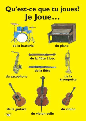 OH LÀ LÀ!: LES INSTRUMENTS DE MUSIQUE