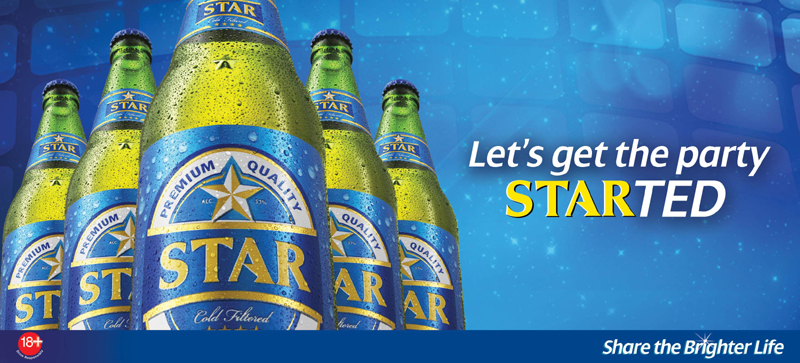 STAR BEER THE MOST CELEBRATED GHANAIAN BEER