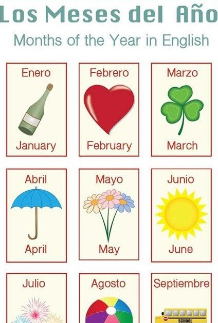 Grado primero : MESES DEL AÑO