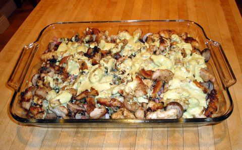 Mom & Son New Orleans Cooking: Chicken Pontalba