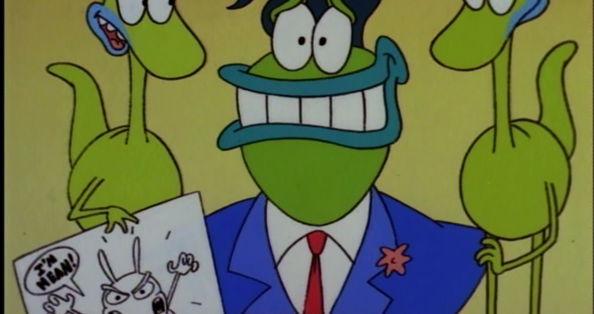Mc Toon Reviews Ed Good Rocko Bad Teed Off Rockos Modern Life Season 4 Episode 3