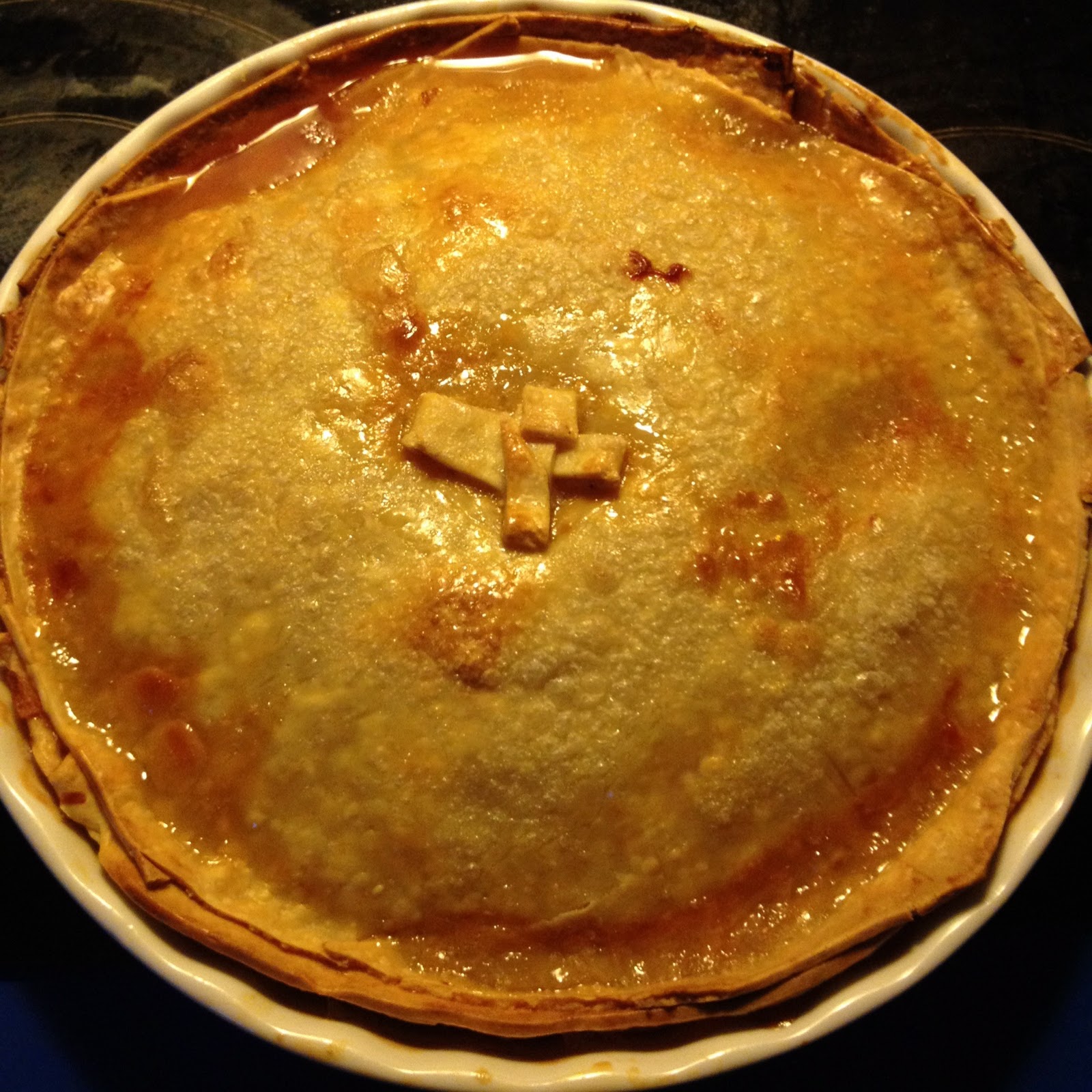 tourist in my town: quandong pie.