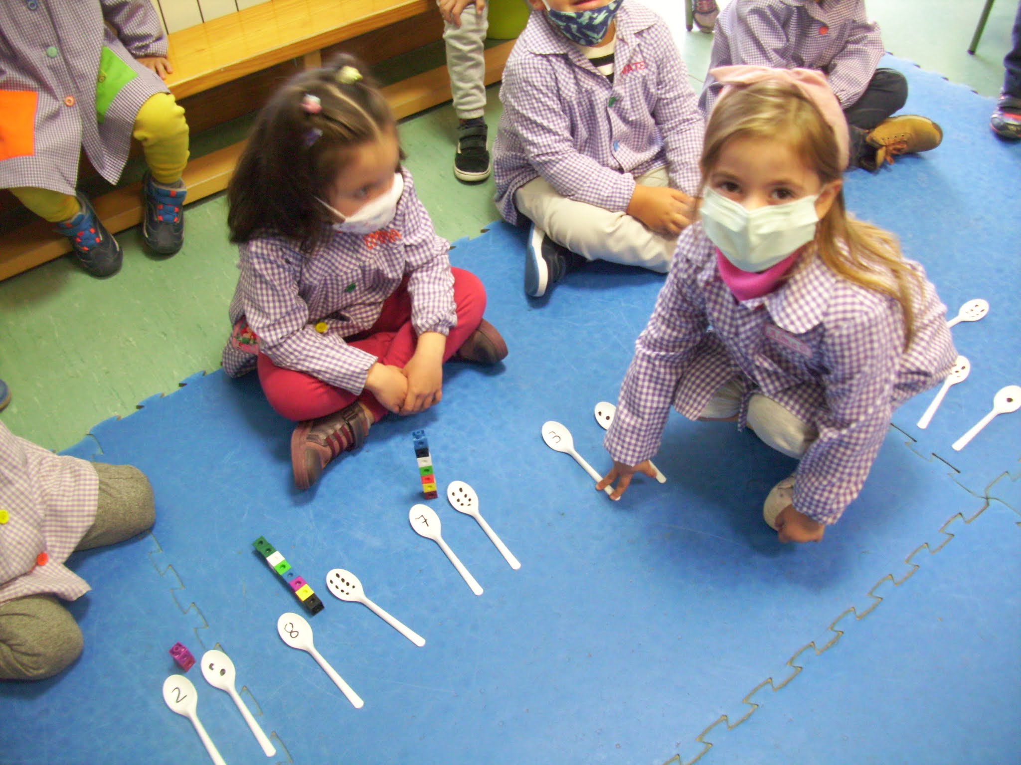 pequecolorete: ABN (Asociación del número a su cantidad)