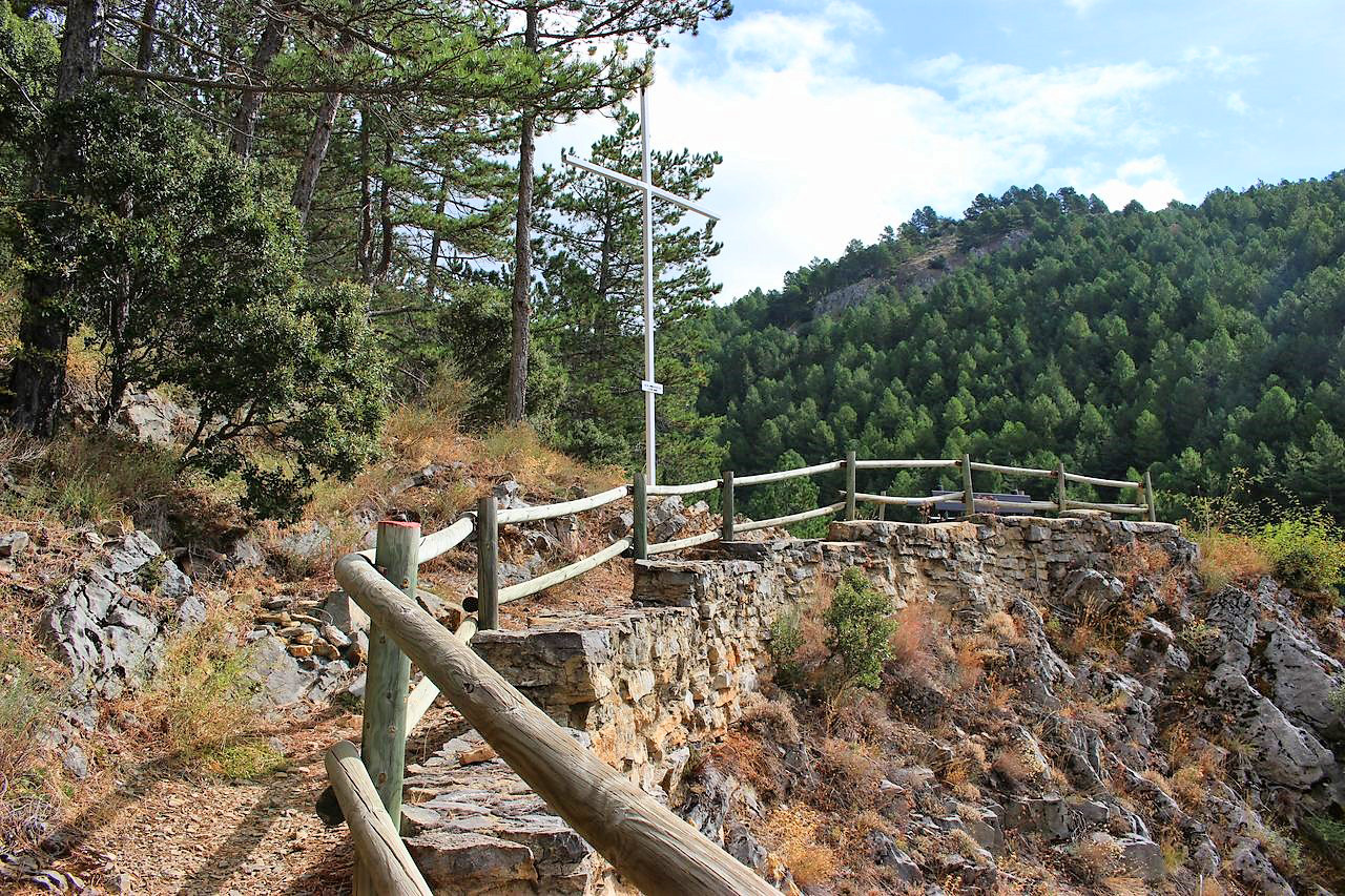 Desde lo alto del mirador hay una vista estupenda de Cistierna