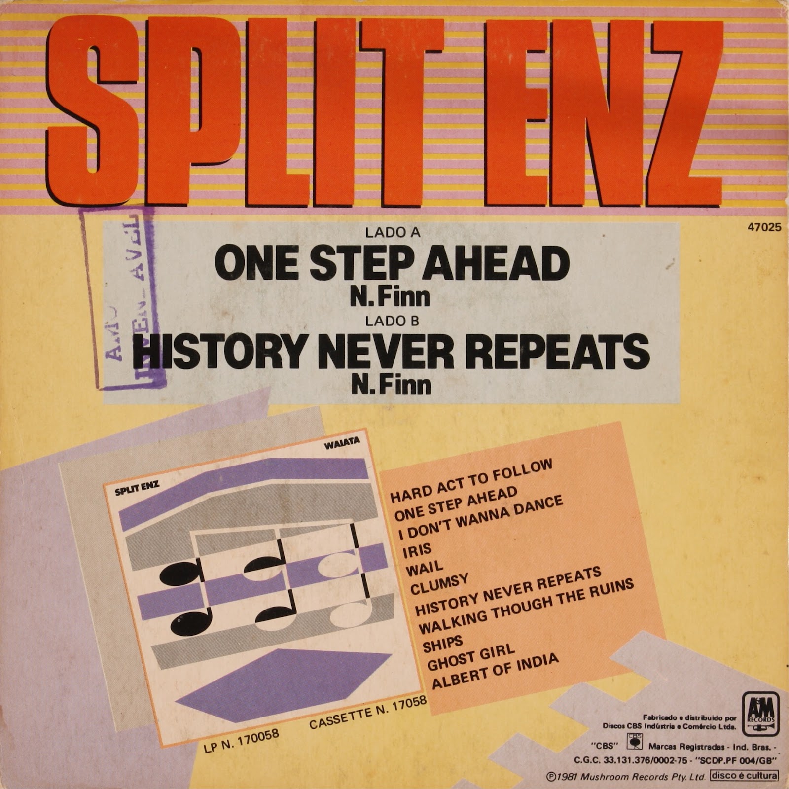 New Zealand Musiceum: Split Enz
