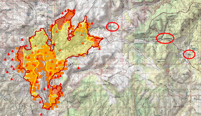 The Backbone Fire: Archived updates for The Backbone Fire