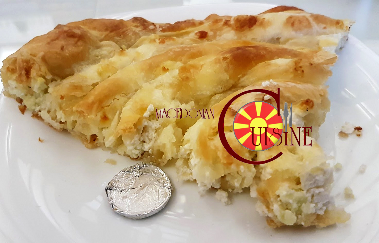 TRADITION OF SPINNING MAZNIK WITH COIN ~ Macedonian Cuisine