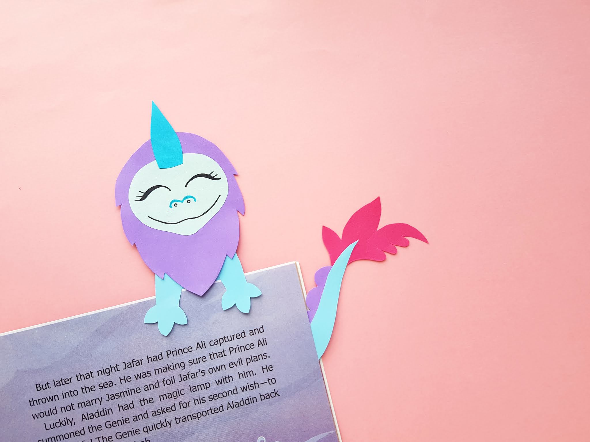 How to Make a Cute Raya and the Last Dragon Bookmark