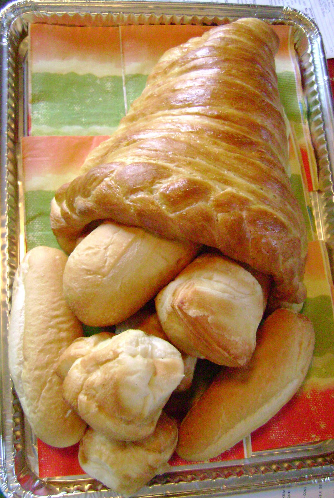 Thanksgiving Cornucopia Bread