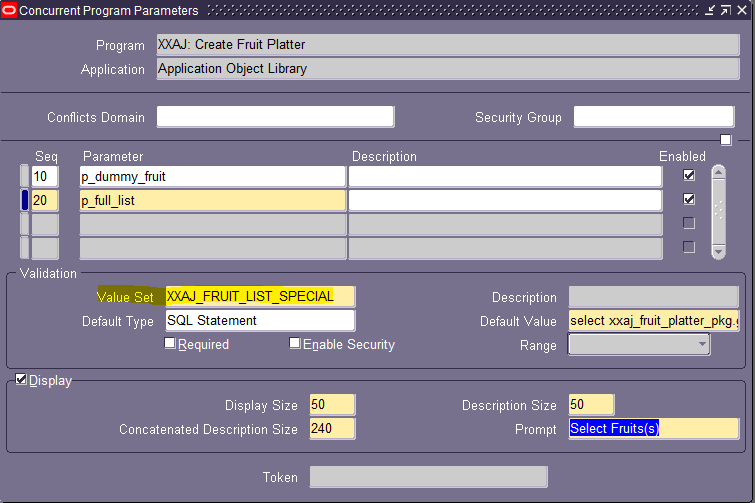 Johnys Oracle Tips Oracle Apps How To Set Concurrent Program