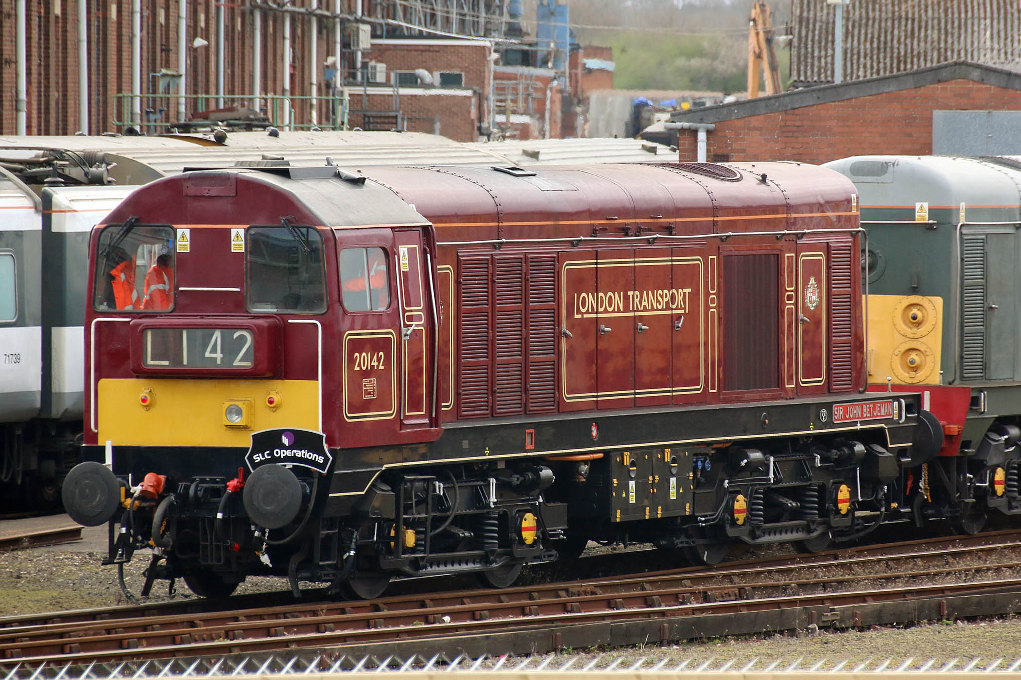 47s and other Classic Power at Southampton: Class 20s into Eastleigh ...