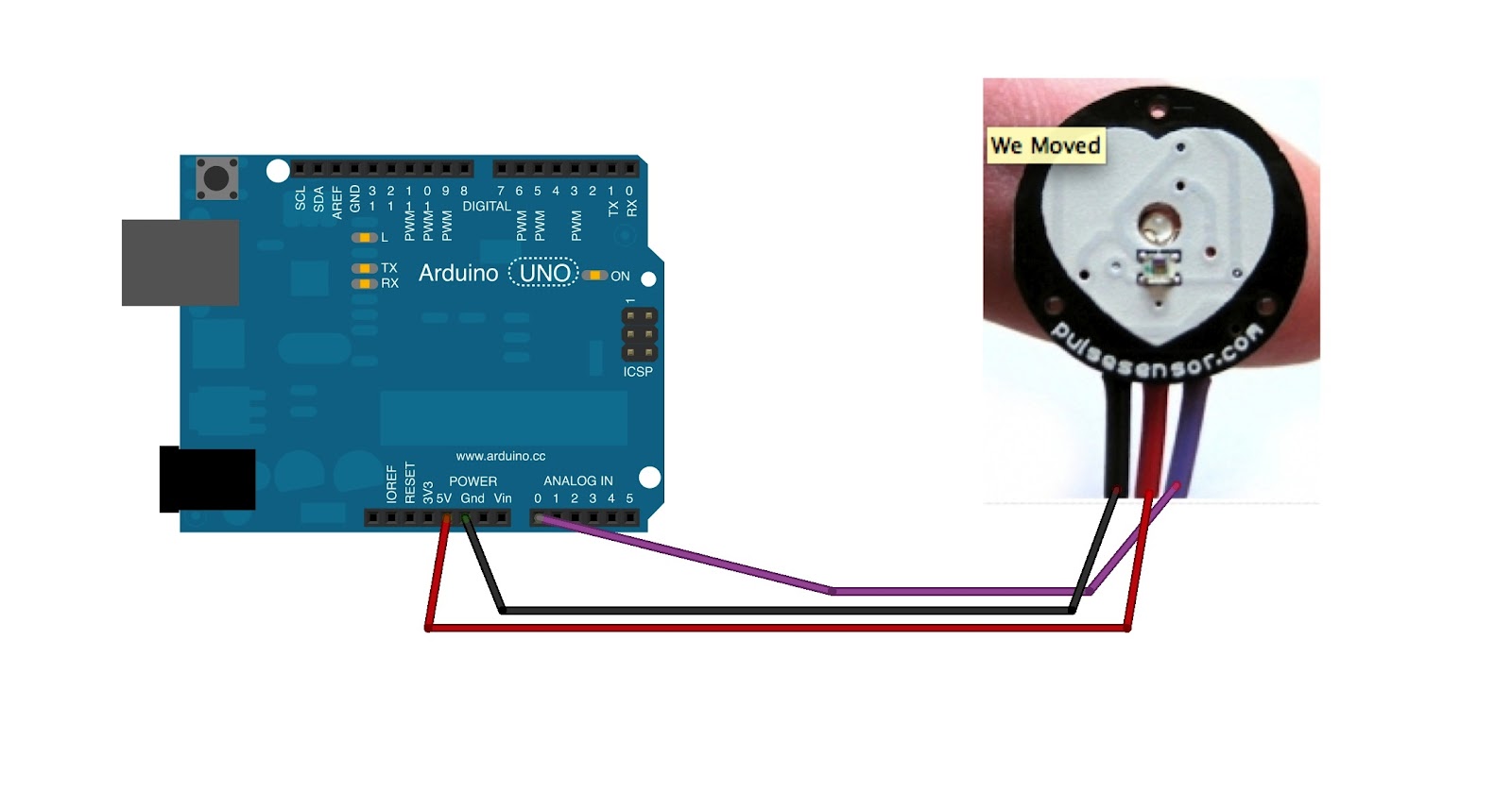 Sensor Based Electronic Art Fritzing Tutorial And Project Test