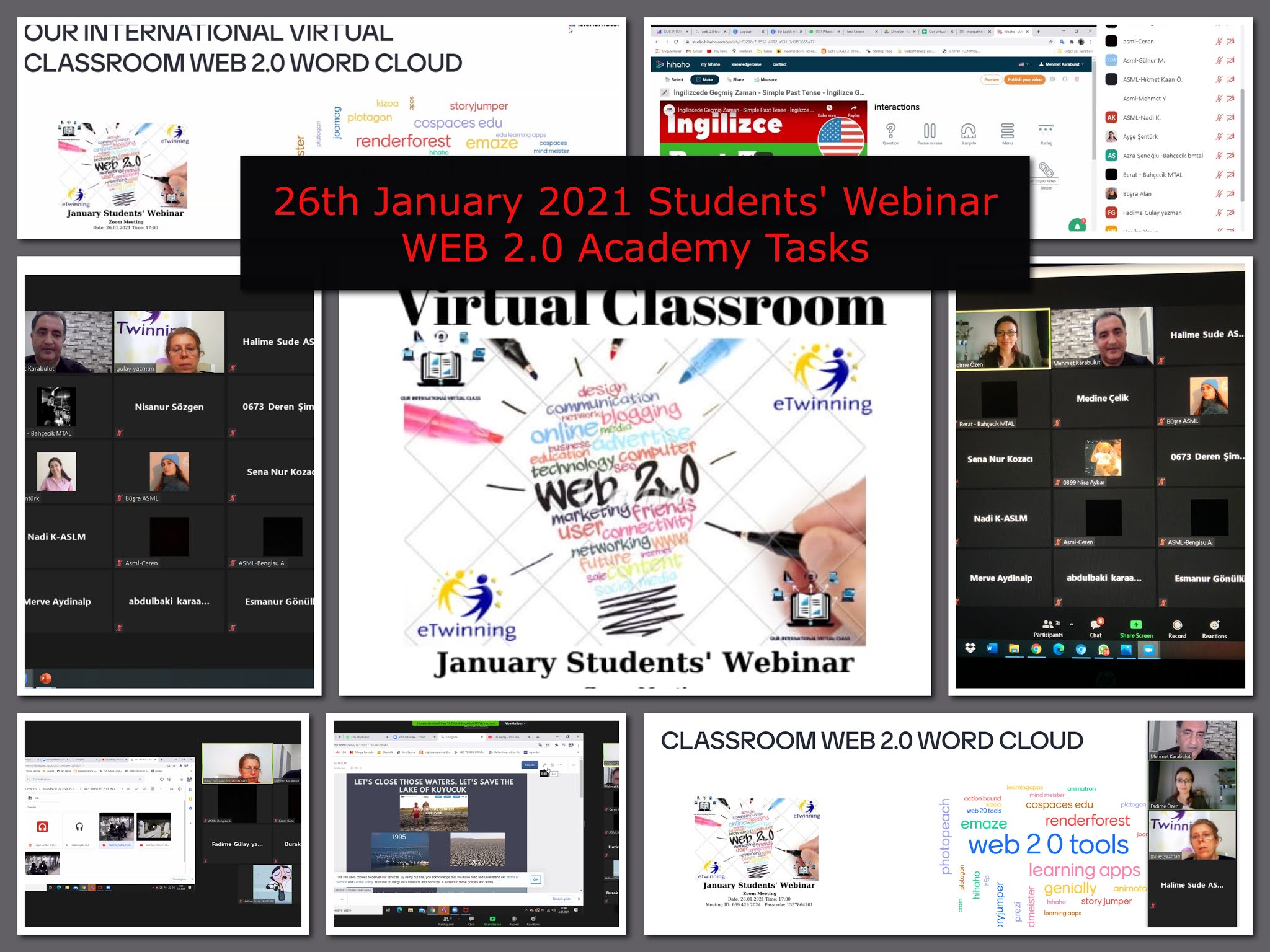 Our International Virtual Class: Students' Webinars