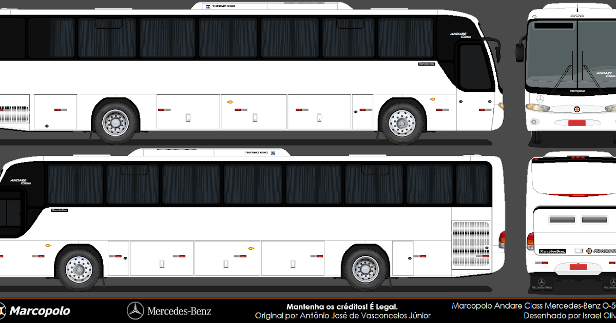 Central Bus: Marcopolo Andare Class MB O-500M